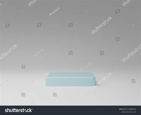 3d Render Rectangular Platform Placing Product Stock Illustration 3d Render Rectangular Platform Placing Product Stock Illustration