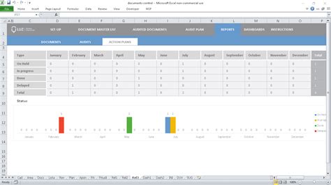 Document Control System Excel Spreadsheet Template Luz Templates