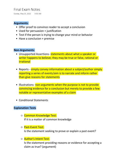 Logic Final Notes Pdf Argument Deductive Reasoning