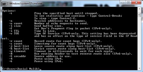 Ping Network Related Cmd Command Programmers World