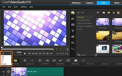How To Change The Aspect Ratio Of A Video In VideoStudio