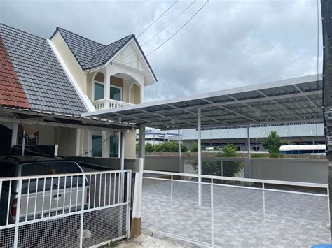 ขายทาวน์เฮ้าส์ ถนนเทพารักษ์ หลังใหญ่ แต่งสวยสไตล์บ้านเดี่ยว นิคมบางพลี บางบ่อ วโรชา4 ราคาดี