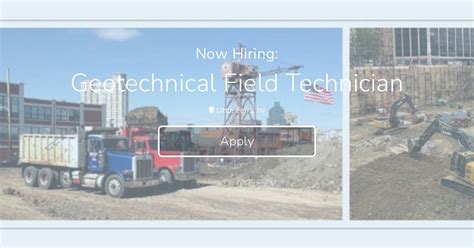 Geotechnical Field Technician At Geo Technology Associates Inc