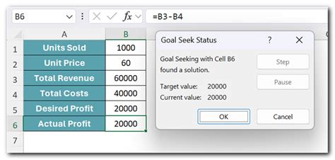 Learn Excel How To Use Goal Seek In Excel