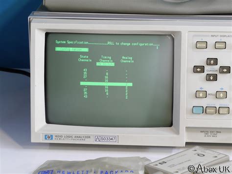 Hp Agilent 1631d Logic Analyser With Probes