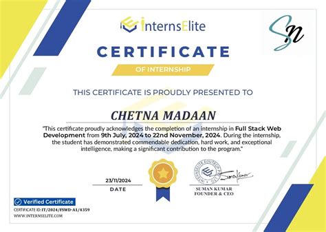 Fullstackdevelopment Internship Webdevelopment Learningjourney