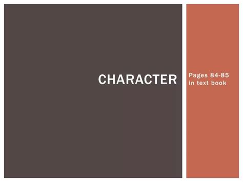 PPT Character PowerPoint Presentation Free Download ID