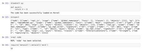 Usage — Metacall Jupyter Kernel 01 Documentation