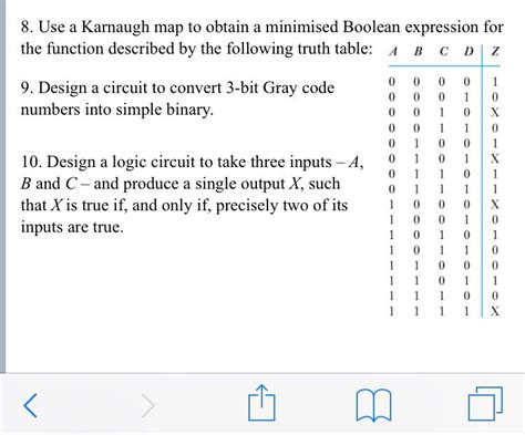 Solved 4 Implement The Following Expressions Using Standard