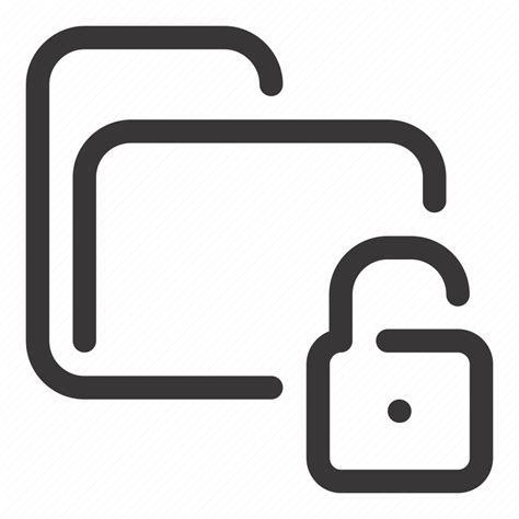 Security Lock Folder Document Protection Access Icon Download On Iconfinder