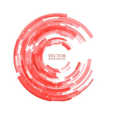 Abstract Technology Circle Royalty Free Vector Image