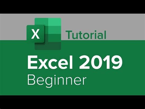 Free Video Excel 2019 Beginner Tutorial From Learnit Training Class Central