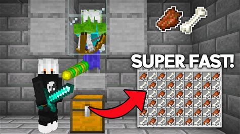 Easy Zombie And Skeleton Mob Spawner Xp Farm 1 19 Minecraft Bedrock