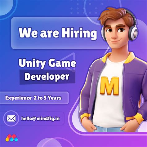 🚀 Were Hiring Unity Game Developers Mindfig