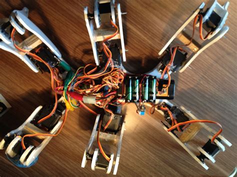 Let Us Build A Handmade Hexapod Robot 11 Steps With Pictures