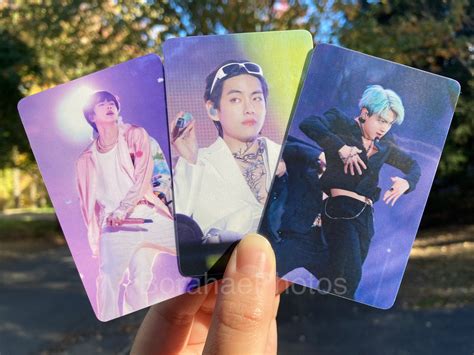 Bts Permission To Dance On Stage Photocards Laminated Etsy