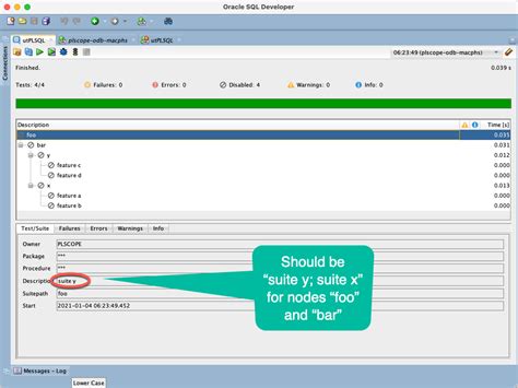 Suite Descriptions Are Not Aggregated · Issue 126 · Utplsqlutplsql Sqldeveloper · Github