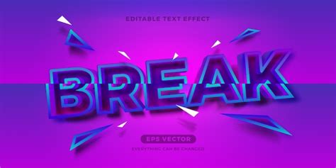 Premium Vector Razor Sliced Editable Text Effect