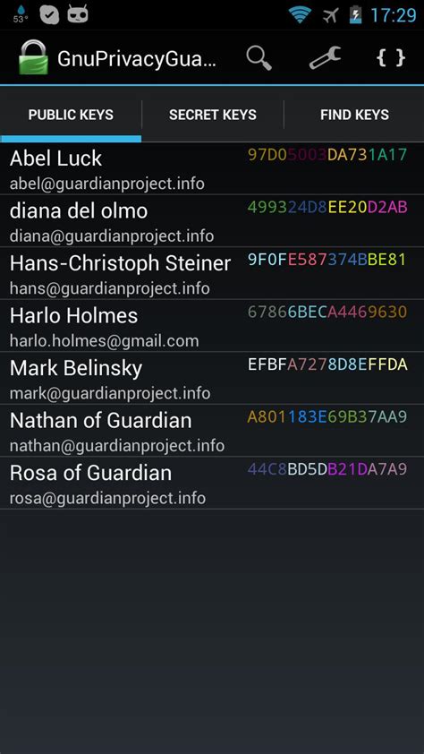 gnu privacy guard apk for android download