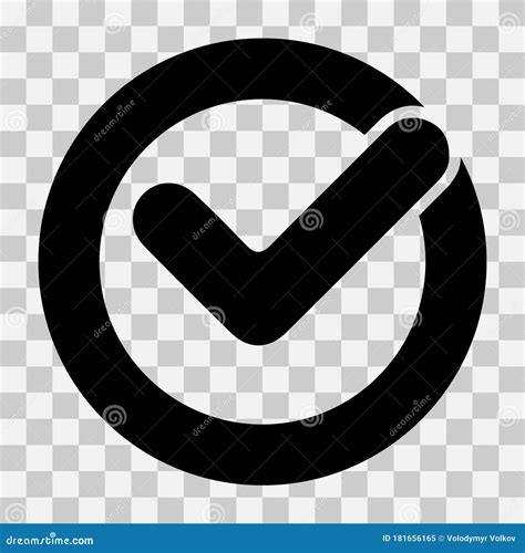 Check Mark Vector Icon Checkmark Right Symbol Tick Sign Ok Button