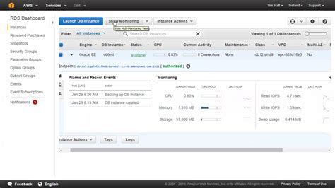Amazon Web Services Aws Relational Database Services Rds For Oracle Oracle Base