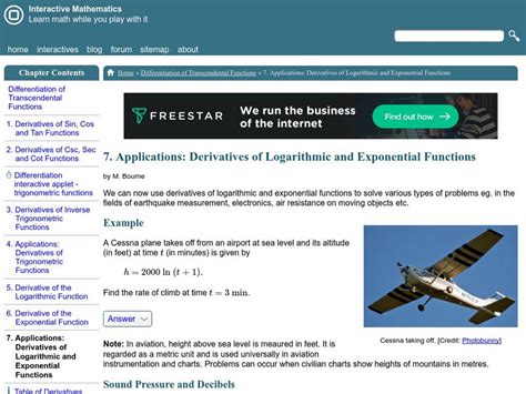 Interactive Mathematics Applications Of Derivatives Activity For 9th 10th Grade Lesson Planet