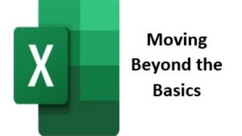 Microsoft Excel Moving Beyond The Basics Cpd On Demand By Learnformula