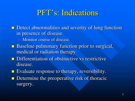 PPT Pulmonary Function Tests PowerPoint Presentation Free Download ID