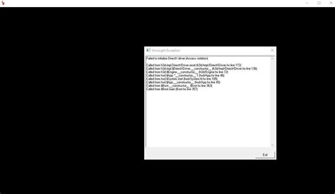 Failed To Initialize Directx Driver Error How Do I Fix This Rdeadcells