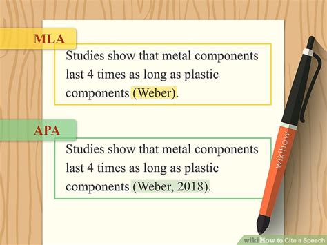 4 Ways To Cite A Speech WikiHow