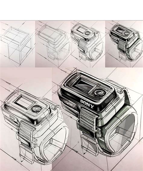 Industrail Design Sketch Marker Rendering Tutorial Behance