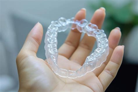 Premium Photo Clear Aligner Braces For Teeth Whitening And Straightening