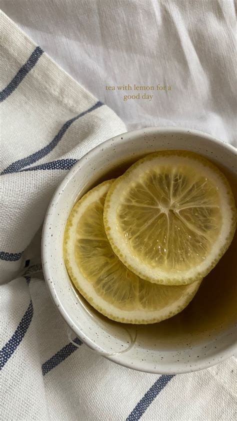Чай с лимоном Healthy Water Drinks Lemon Tea Food