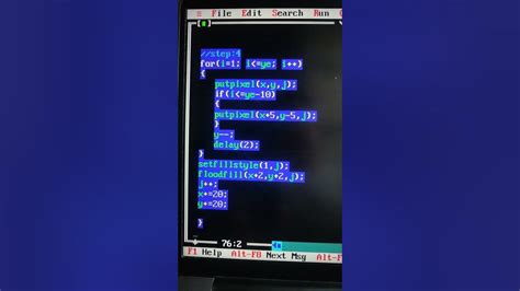 Graphics Program In C Language Graphicsh Border Draw Status ️