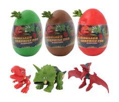 Игрушка сборный динозавр в яйце (20 см): цвет красный, 599 ₽, артикул ...