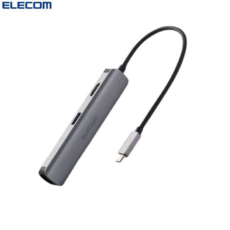 Elecom DST C17SV Typec Docking Station USB 3 1 Gen 3 Port HDMI LAN Port Silver Online At