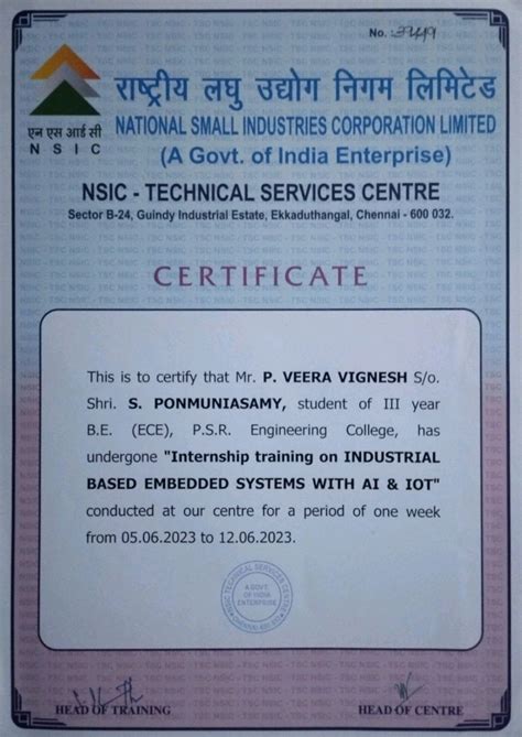 Veera Vignesh On Linkedin Embeddedsystems Ai Iot Technology Nsic