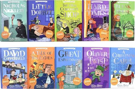 The Collection Of Charles Dickens Books Dickens World