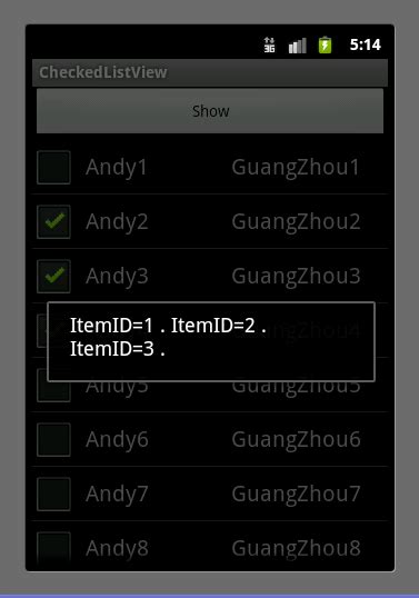Android中listview结合checkbox判断选中项android Listview Checkbox判断是否选中 Csdn博客