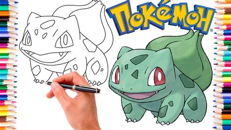 Как легко нарисовать Бульбазавра Покемона 001 Поколение 1 Youtube