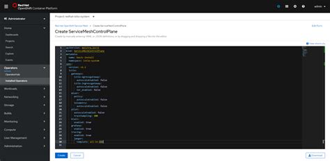 Instalasi Red Hat Openshift Service Mesh Istio Pada Platform