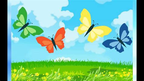 Дидактична гра посади метелика на квітку Youtube