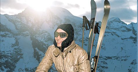 올 겨울 유행할 스키 보더 패션 경향더 눈부시고 편하게