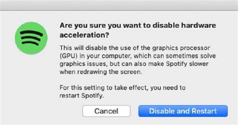 Spotify Hardware Acceleration Should I Enable It Or Not