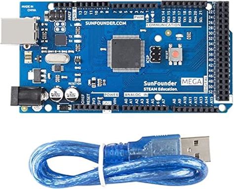 sunfounder mega board compatible with arduino ide atmega2560 atmega16au
