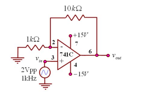 Solved Vin 1Vpp 2 Vpp 5 Vpp 1 0 Vpp 2 0 Chegg Com