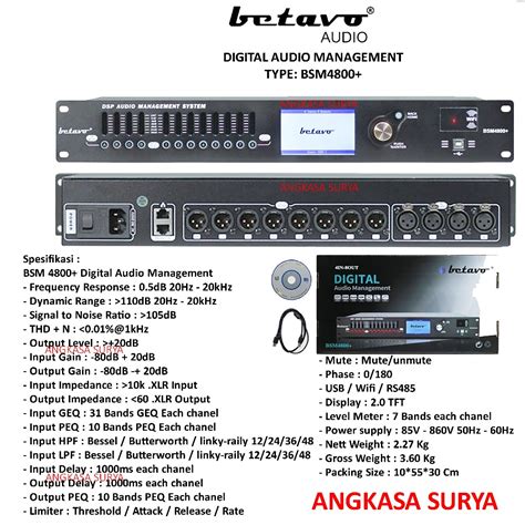 Jual Speaker Management DLMS BETAVO BSM4800 ORIGINAL DLMS BETAVO BSM