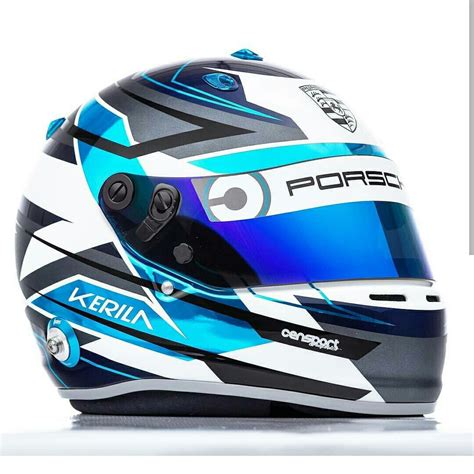 Custom Racing Helmet Design For Porsche Censportgraphics