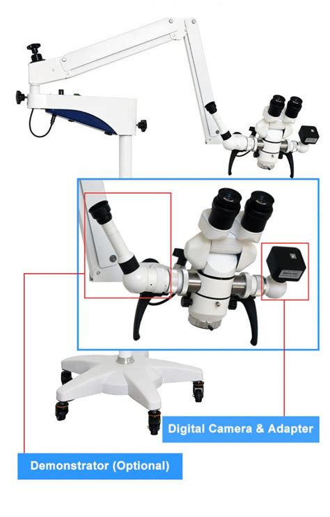 12 5x Medical 30mm Dental Lab Microscope Surgical Operating