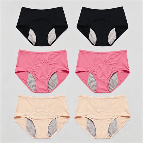 6pcs Leakproof Underwear Women Leakproof Underwear For Women Over 60